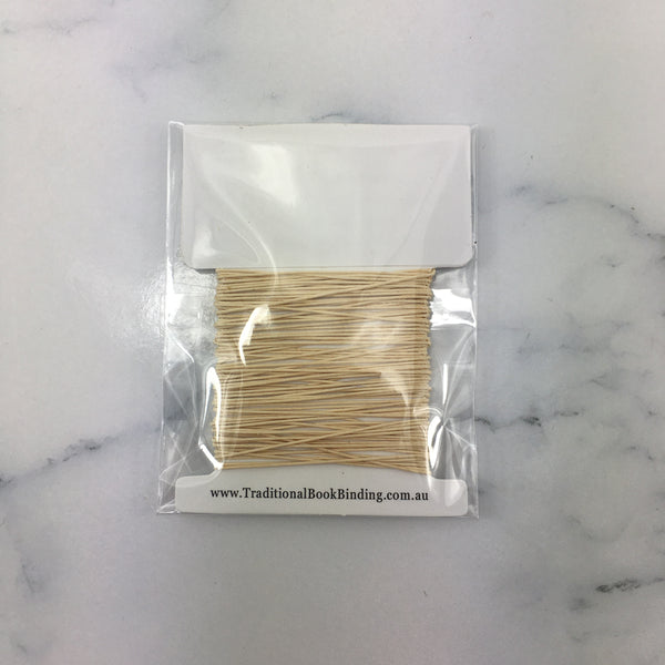 Professional bookbinding sewing thread- Waxed with 100% beeswax- 6000mm ...