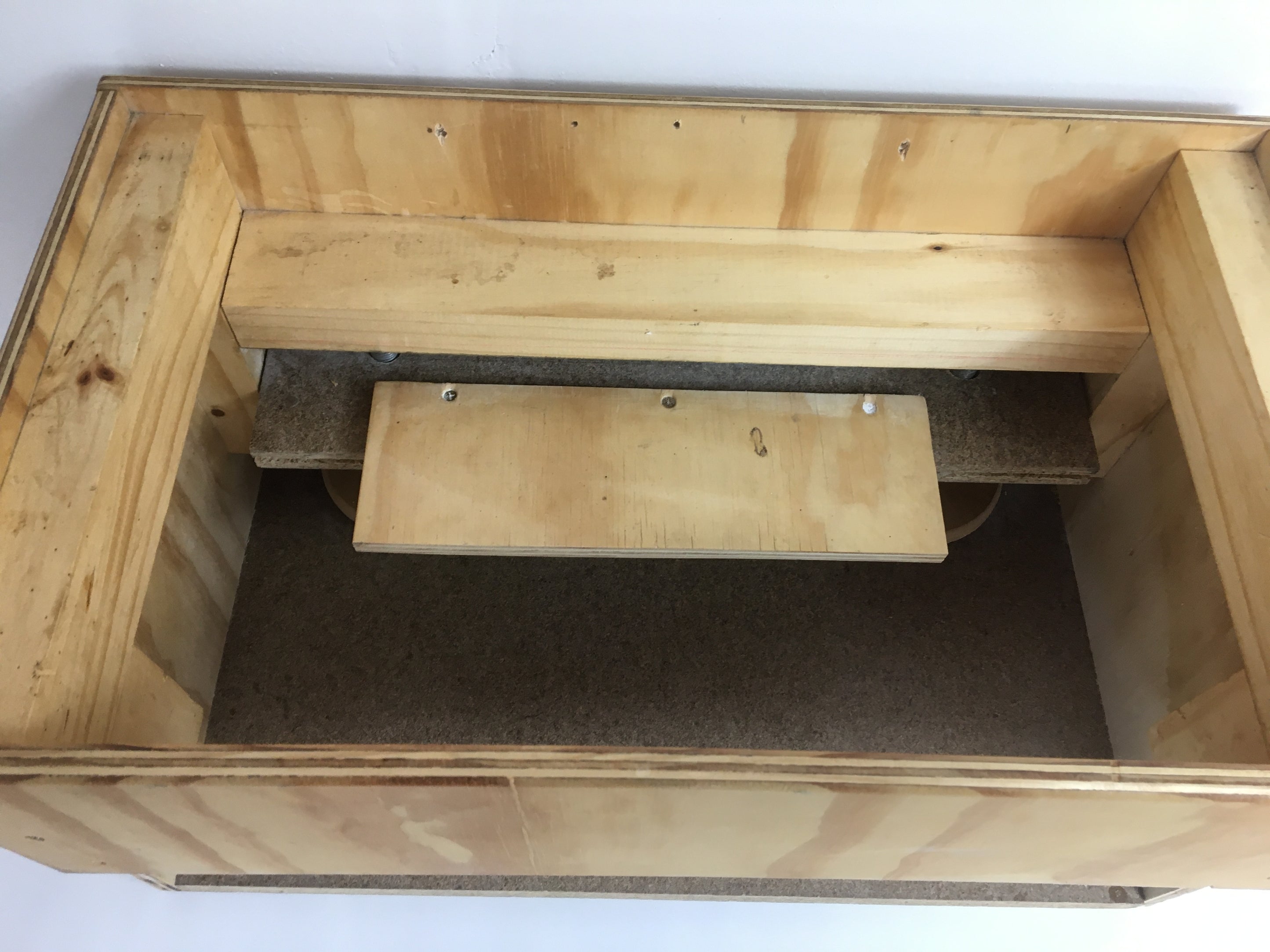 Specially made- Bookbinding Lying Press and Plough with stand- Used co ...