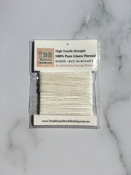 FREE SHIPPING- Bookbinding Sewing Set- 3 packs of 100% Natural Linen T ...